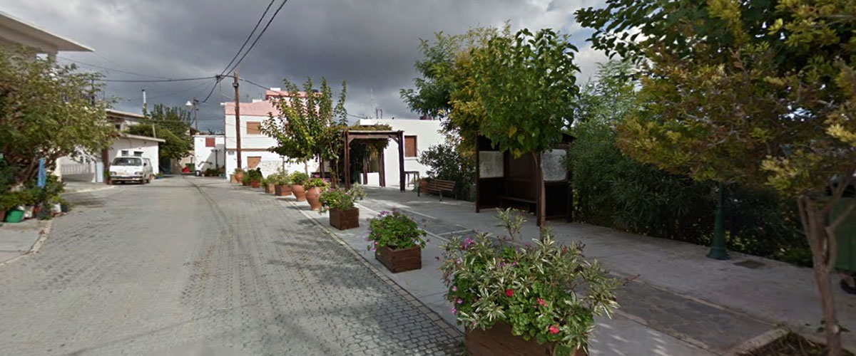 Galifa village, in the hinterland of the Municipality of Hersonissos ...